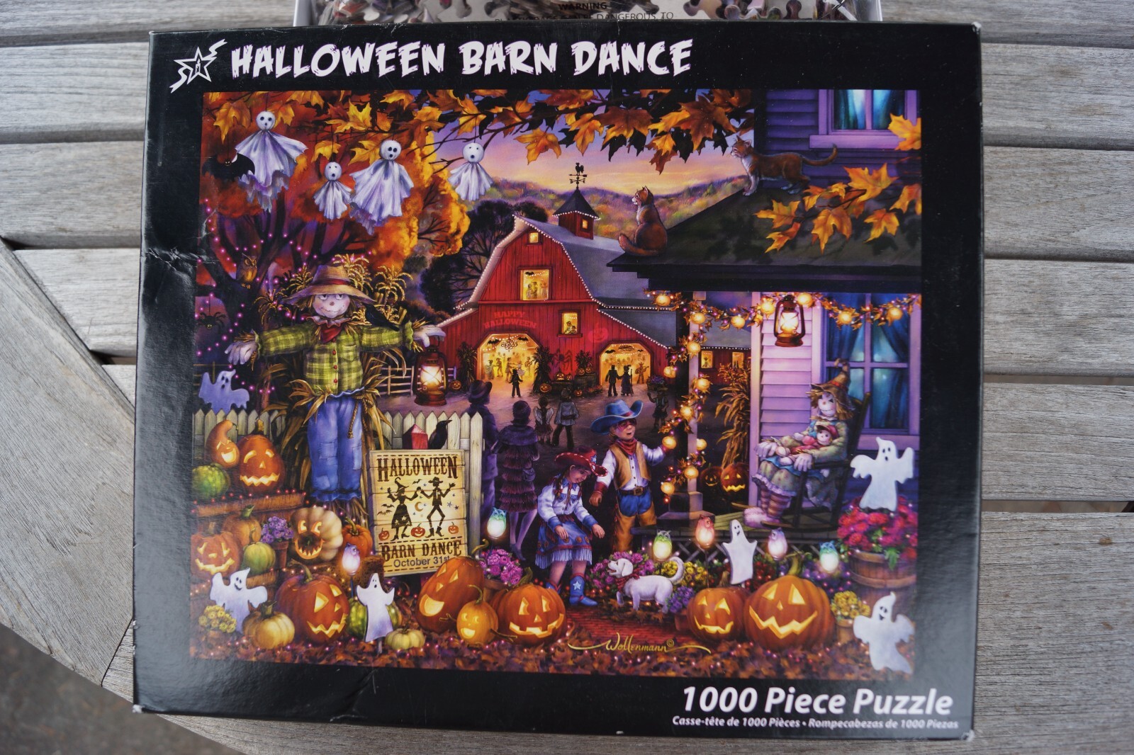 Vermont Christmas Company Halloween Barn Dance Puzzle 1000 pc | eBay