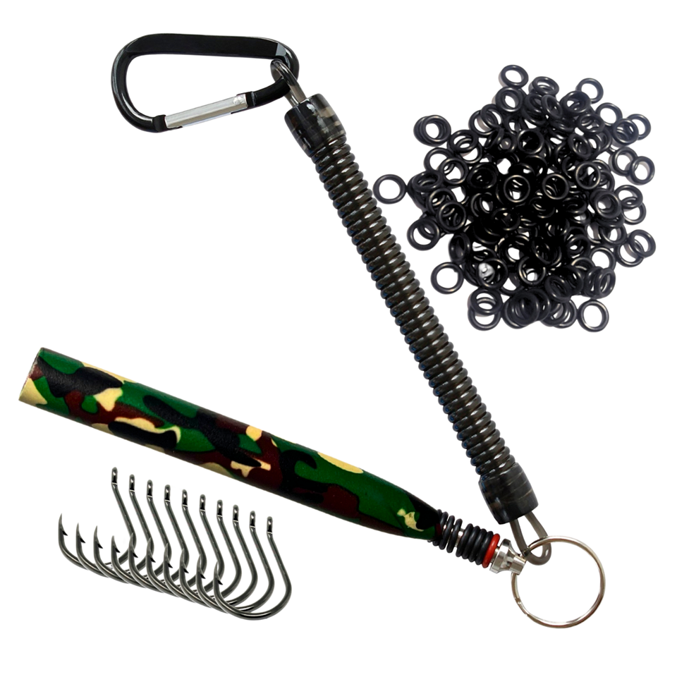Reaction Tackle Wacky Worm Tool Wacky O-Rings Wacky Rigging Plastic ...