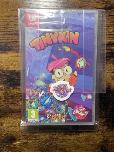 TINYKIN NINTENDO SWITCH SUPER RARE GAMES BRAND NEW SEALED + CARD | eBay