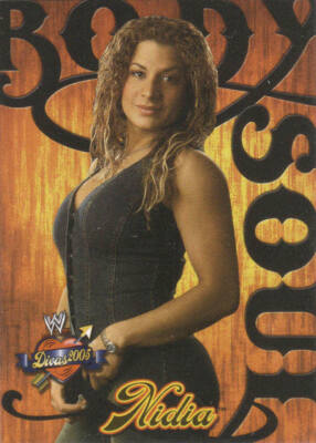 NIDIA (Rare! Insert Card #9BS) 2004 WWE DIVAS 2005 BODY & SOUL | eBay