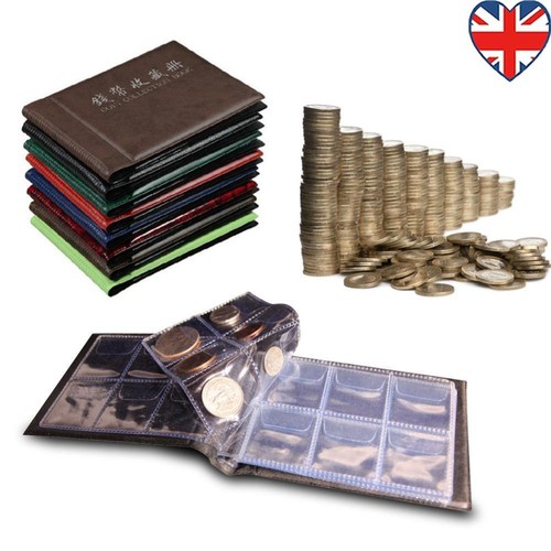 60 Pockets Portable Money Storage Book Coin Storage Album for ...