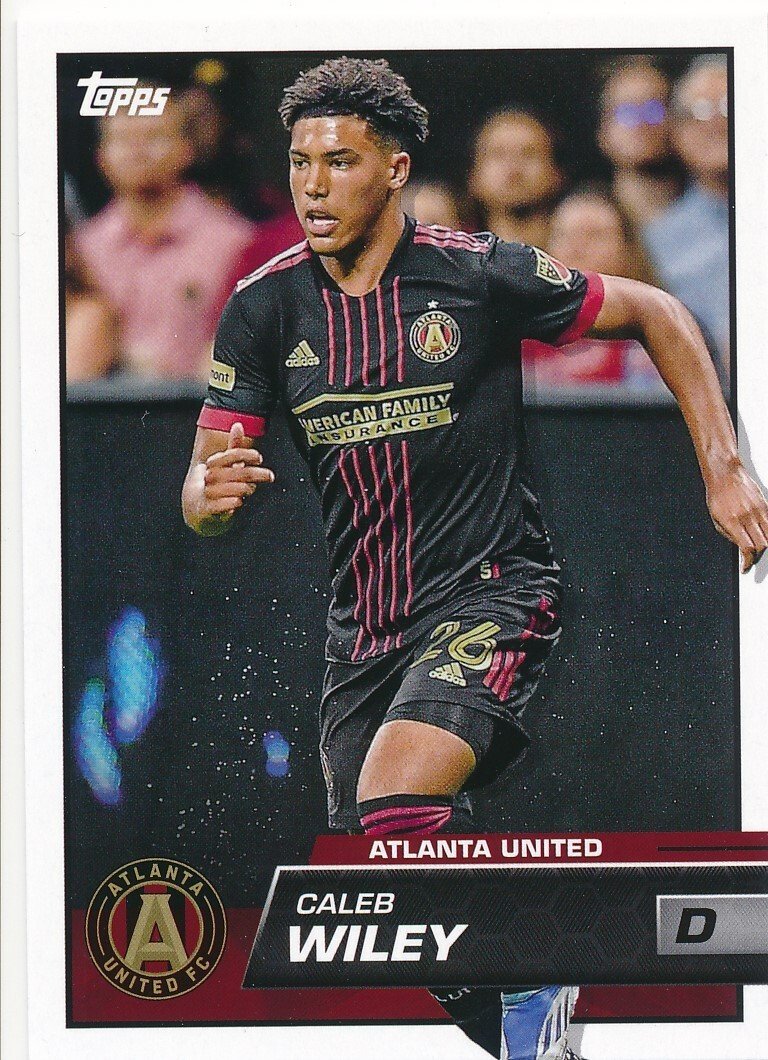 #47 CALEB WILEY 2023 Topps MLS Soccer ATLANTA UNITED FC | eBay