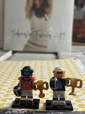 DENVER BRONCOS LOS ANGELES SAN DIEGO CHARGERS NFL FOOTBALL LEGO MINIFIG ...