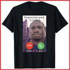 Dequavious Pork Is Calling John Pork Meme Black Cotton T-Shirt S-5XL | eBay