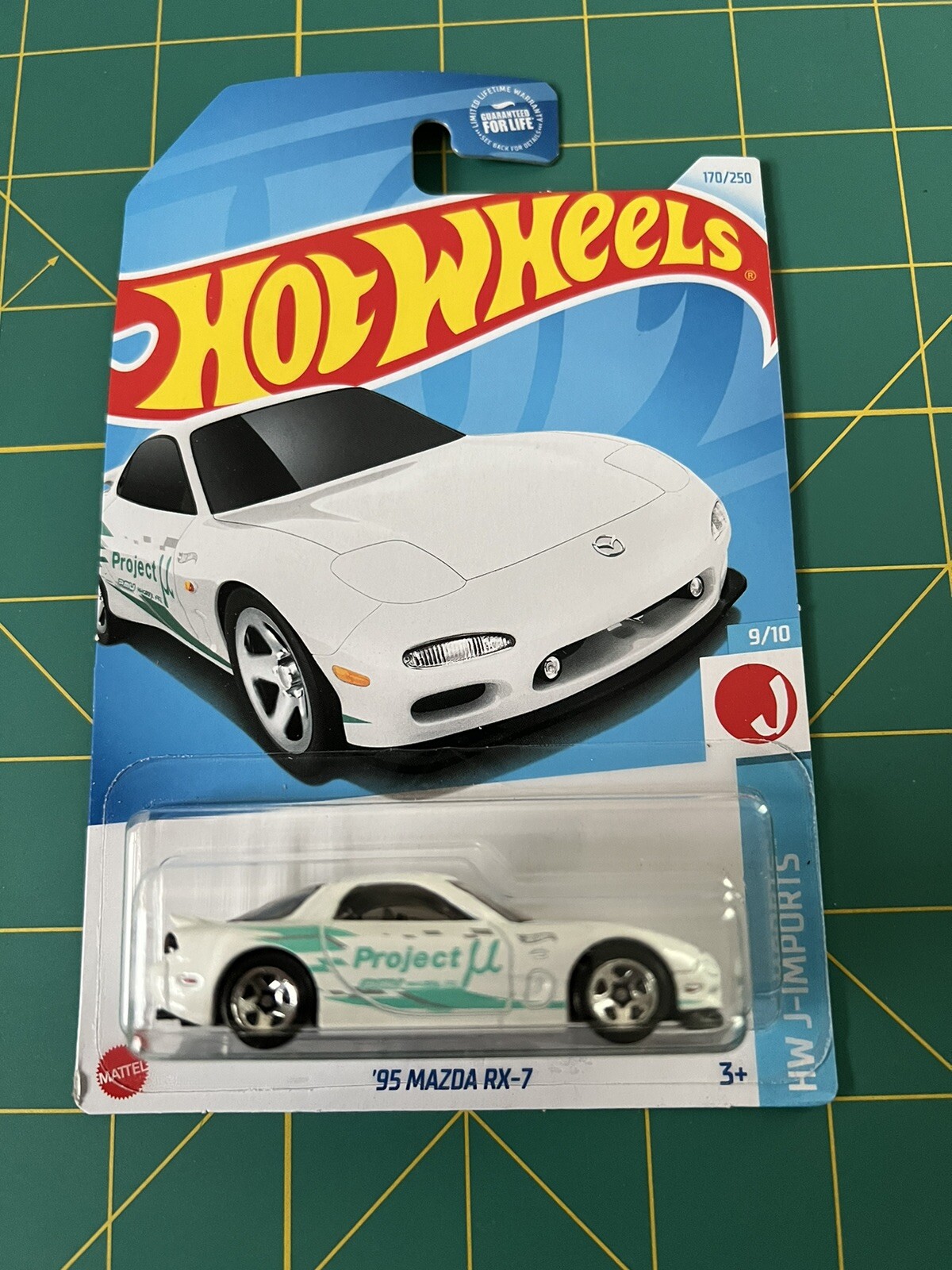 2024 HOT WHEELS ‘95 MAZDA RX-7 HW J-IMPORTS 9/10 WHITE RX7 | eBay