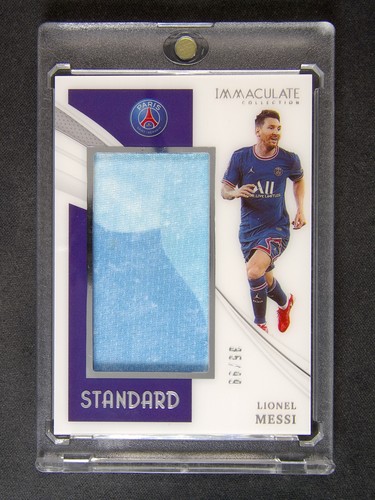 2021 Panini Immaculate Lionel Messi Standard Patch /99 | eBay