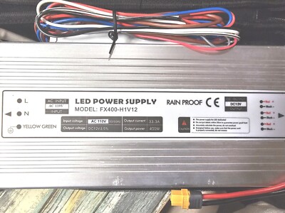 New FX400-H1V12 LED Driver 400W 12V 33A Rain Proof | eBay