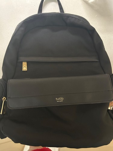 Back Pack TUTILO New York Black Nylon | eBay