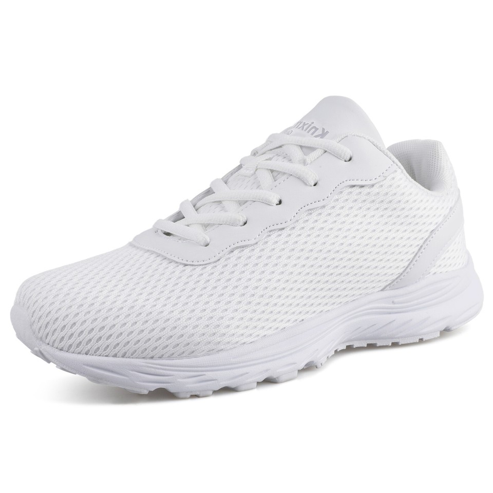 Men's Breathable Mesh Sneakers Wide Width Athletic Shoes Trail Running ...