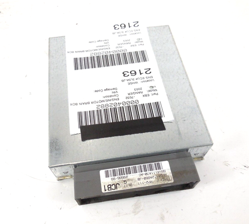 2003 03 Ford Ranger 3.0L AT Engine Control Module 4x2 6-183 OEM 3L5A ...