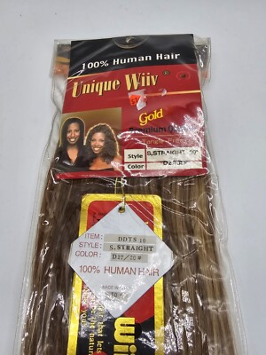 Unique Wiiv - 100% Human Hair Color D27/30# | eBay