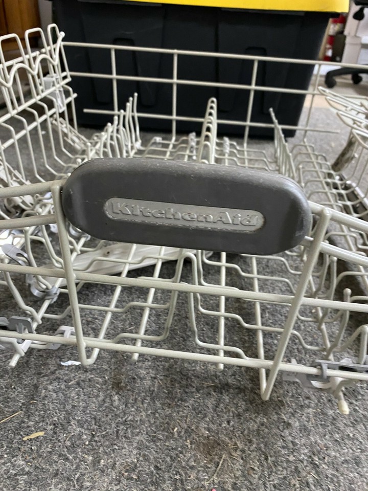 KitchenAid Upper Dishwasher Rack Assembly 8193944 (w/spray arm and slid ...
