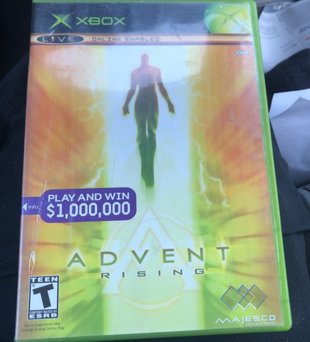ADVENT RISING game XBOX Original Console CIB NTSC US/CAN #G30 ...