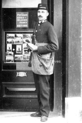 Pgh-97 Social History, Postman, Raunds Post Office, Northamptonshire ...