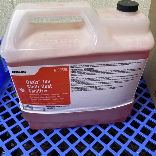 Ecolab Oasis 146 Multi-Quat Sanitizer for sale online | eBay