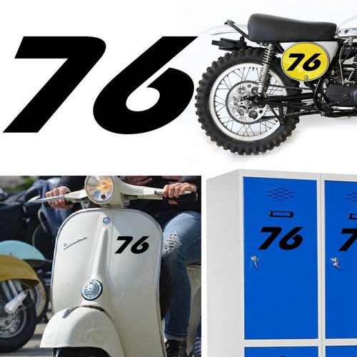 Numero 76 Racing, Aufkleber Vinyl | eBay.de