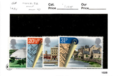 Great Britain, Postage Stamp, #1049-1052 Mint NH, 1984 Architects (AC ...