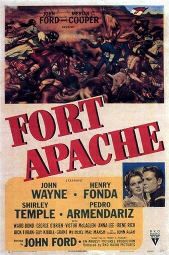 FORT APACHE MOVIE POSTER - Henri Fonda 3 | eBay