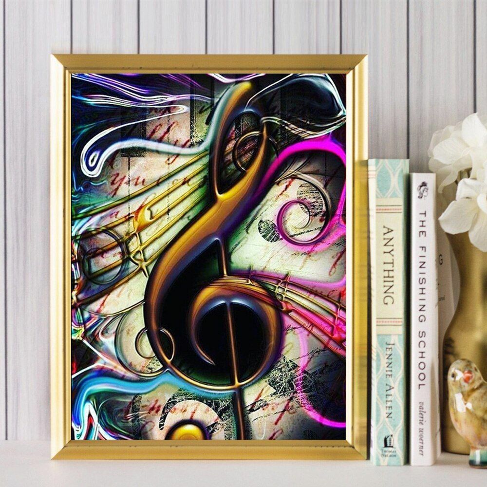 Music Notes Painting