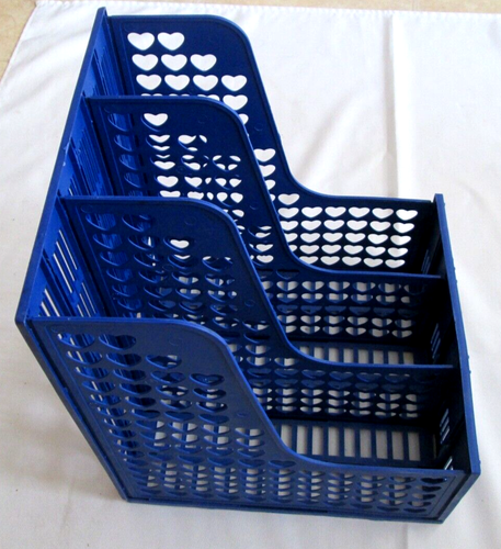 Desktop Magazine Holder Desk File Organizer 4 Compartments Vertical ...