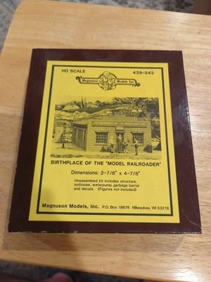Magnuson Models 439-543, Birthplace of the "Model Railroader" Kit, HO ...