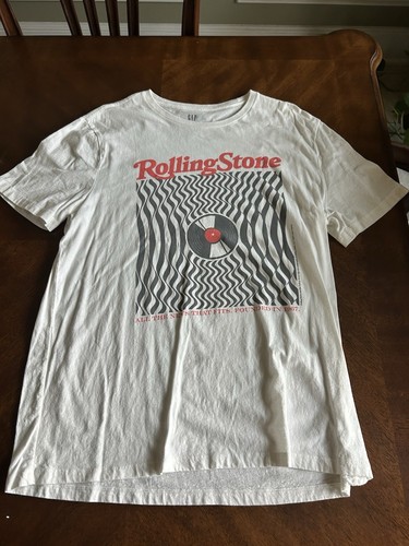 Rolling Stone Magazine Men's Large Rock Pop Band Interview Tabloid GAP ...