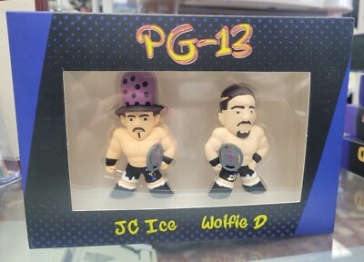 JC Ice Wolfie D PG-13 Pint Size All Star Figure WWE WWF Micro Brawler ...