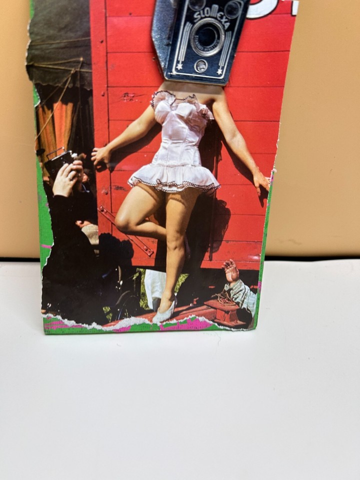 "Poser" Original Collage Art Mixed Media riot grrrl punk poseur Pin Up ...
