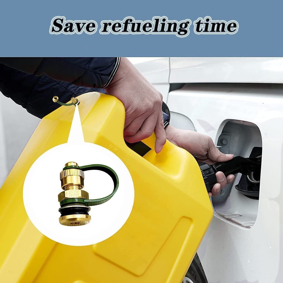 Brand new 12 Pack Fuel Gas Can Vent Caps Kits Made of Durable Brass ...