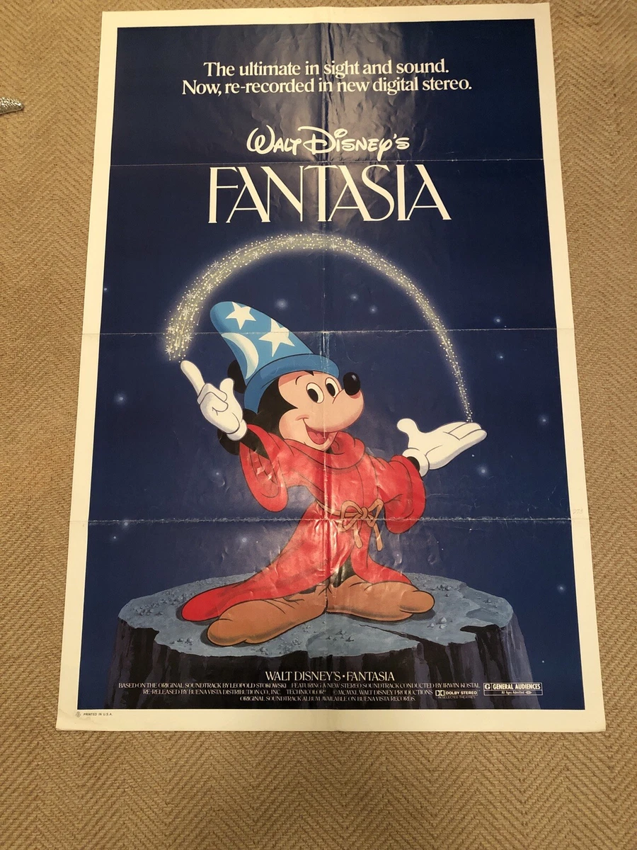 Fantasia 1940 Movie Poster