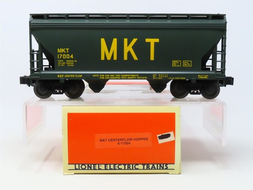 O Gauge 3-Rail Lionel 6-17004 MKT Katy Centerflow 2-Bay Hopper #17004 ...