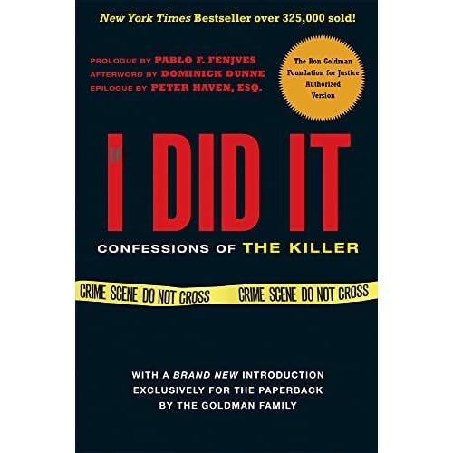 If I Did It: Confessions of the Killer - Paperback NEW TheGoldman Fami ...