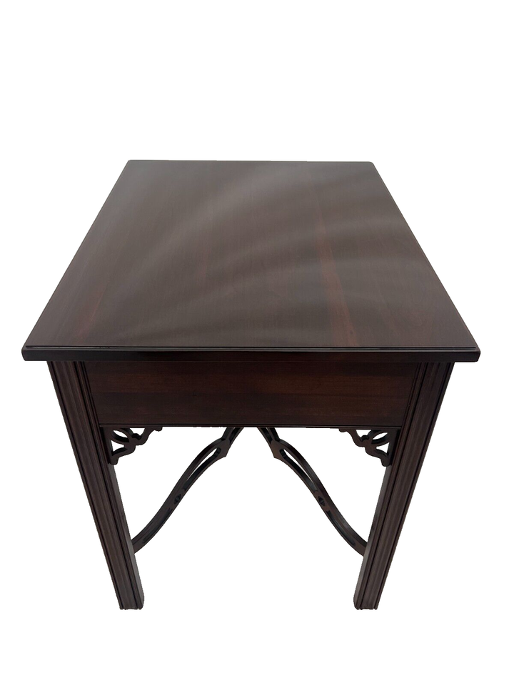 Ethan Allen Side Table Nightstand Victorian Style Dovetail Drawer ...