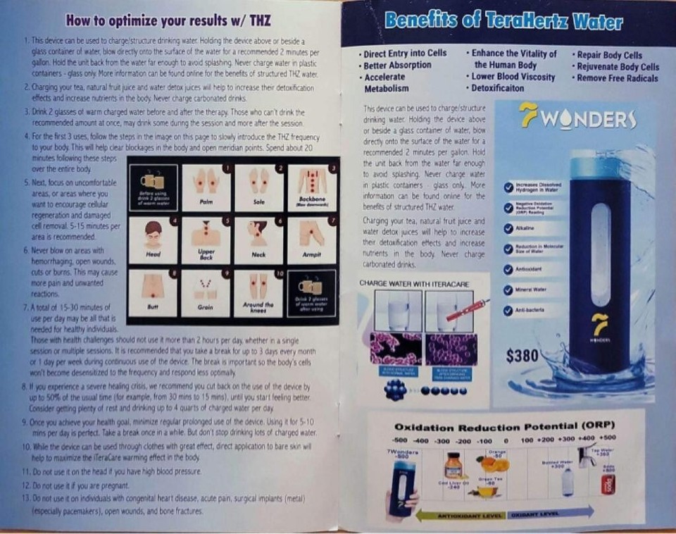 Itera Care Premium Authentic Device. A Wholistic Home Therapy | eBay