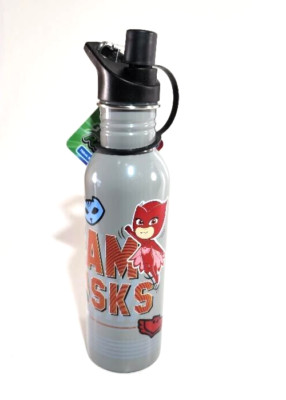 DISNEY PJ MASKS STAINLESS STEEL DRINK BOTTLE 750ML | eBay Australia