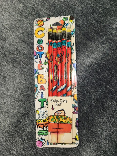 Pentech Designer Pencils Vintage (1993) COOTIE BAIT #12 Cool Art by ...