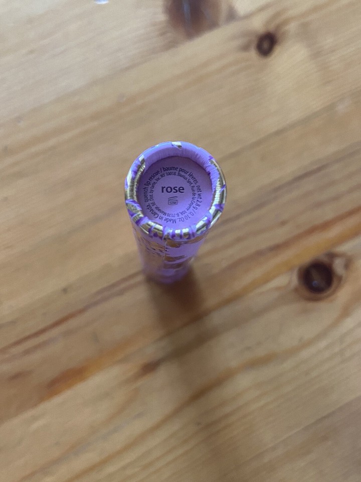 New TARTE High-Performance Naturals Quench Lip Rescue Lipstick Rose 0. ...