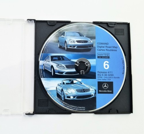 2000-2005 Mercedes Benz GPS Navigation DVD Map #6 CD Update - Ohio ...