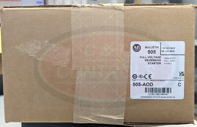 Allen Bradley 505-AOD Size 0 120V Reversing Starter New In Box USA ...