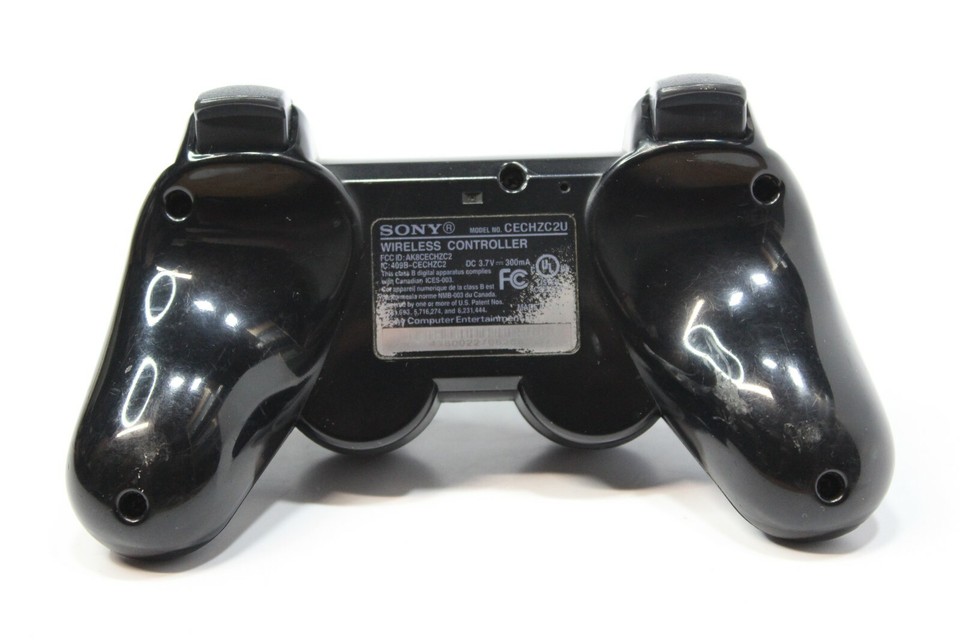 Sony PlayStation 3 DualShock 3 Wireless Controller Black (CECHZC2U) USB ...