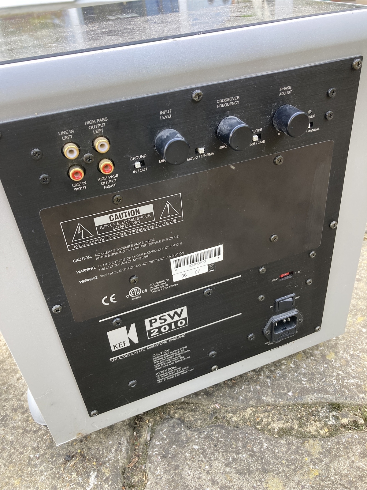 Kef KHT 2005.2 SP3385 5 Speaker Dolby Kit And Active Sub Woofer | eBay UK