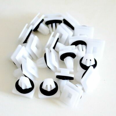 25Pcs For Honda Acura Rocker Panel Fender Moulding Clips W/Sealer 91504 ...