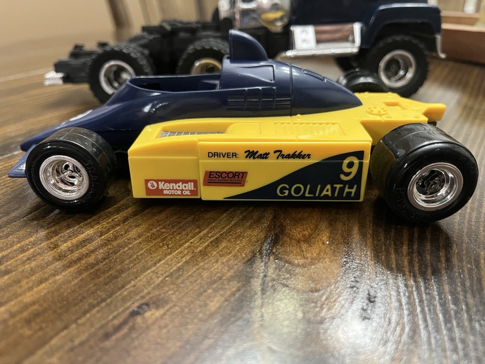 Goliath MASK Vehicle 1987 Kenner Transport F1 Race Car Jet M.A.S.K ...