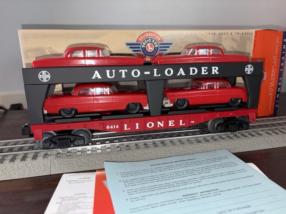 Lionel Electric Trains 6-19427 PWC 6514 Evans Auto Loader Car w/box C-8 ...