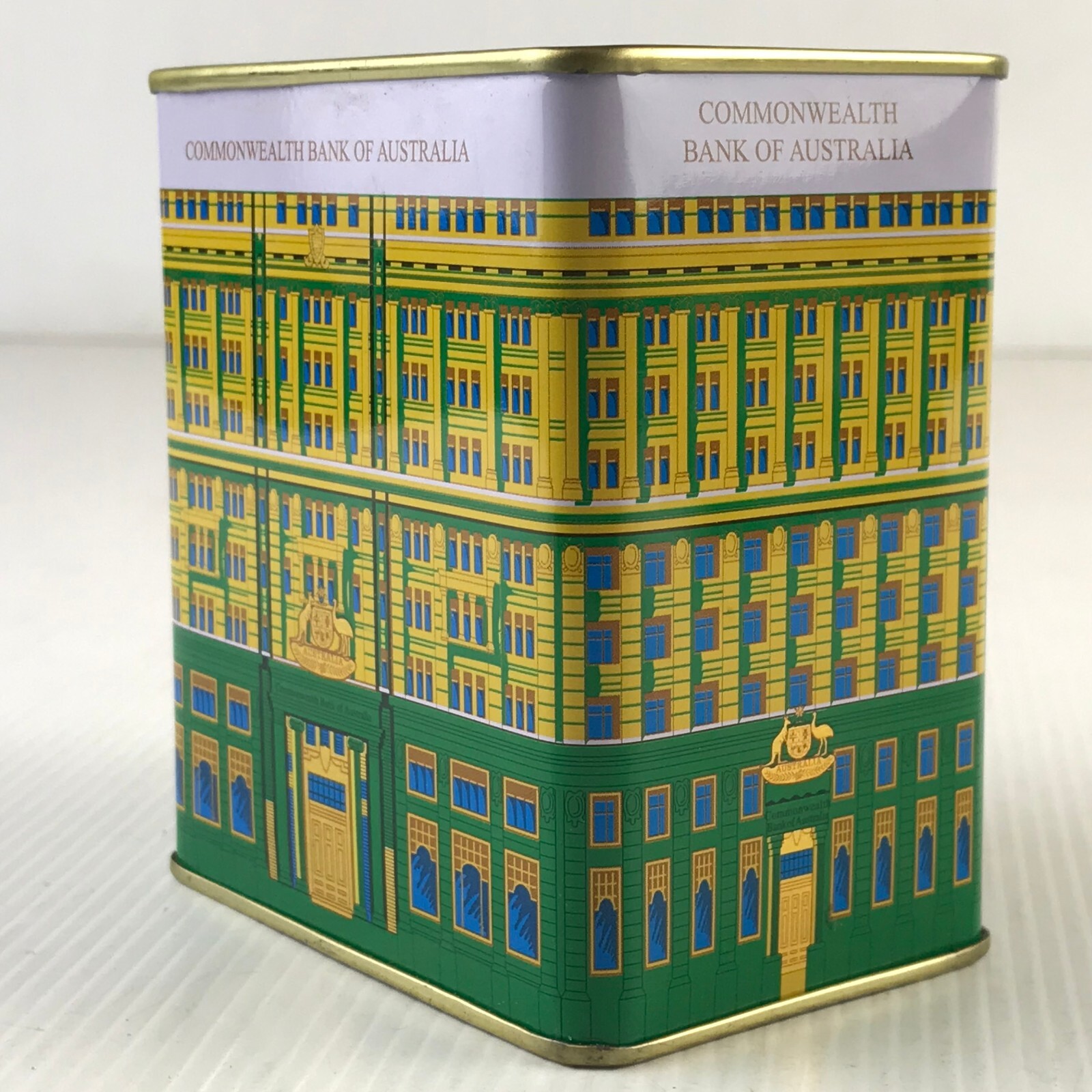 Vintage Commonwealth Bank of Australia Tin Money Box | eBay