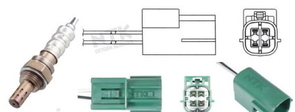 NTK NGK OXYGEN SENSOR Post Catalytic FOR NISSAN MURANO MAXIMA 2003~2009 ...