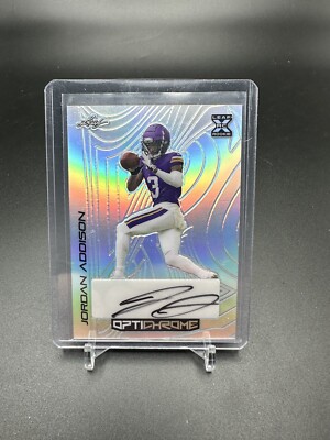 2022 Leaf “OptiChrome” Jordan Addison Auto 10/10 Last On Print | eBay
