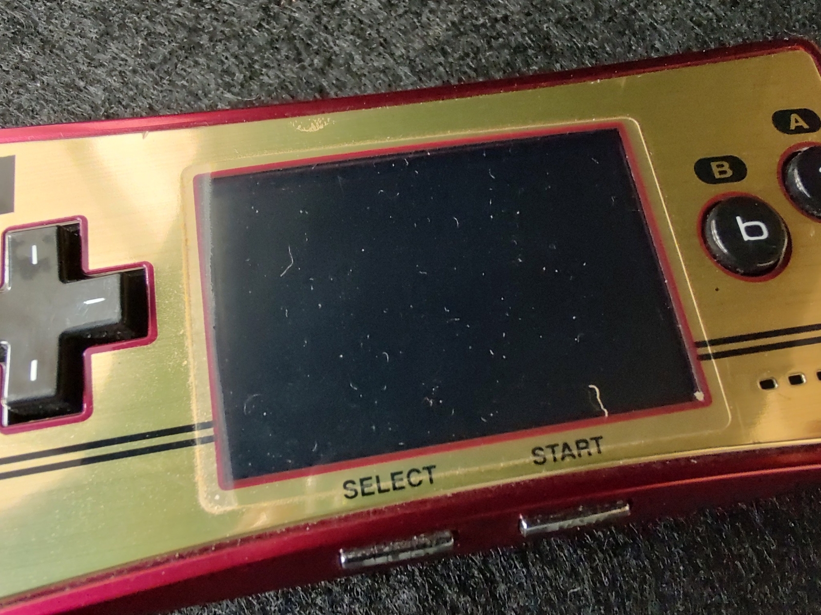 Nintendo Gameboy Micro Famicom 20th Anniversary Edition console OXY-001 ...