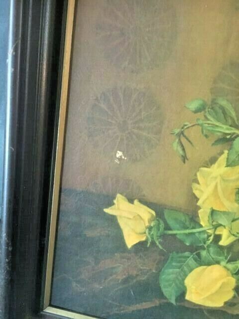 A Still Life with Yellow Roses by Julia Bach (1887 - 1979) | eBay