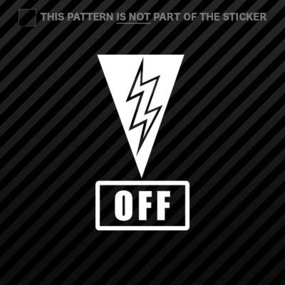 (2x) Master Switch OFF Sticker Self Adhesive Vinyl SCCA NHRA safety | eBay